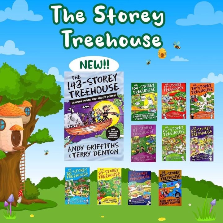 หนังสือชุด The Storey Treehouse ชุด 11 เล่ม พร้อมเล่มใหม่ล่าสุด 143 ...