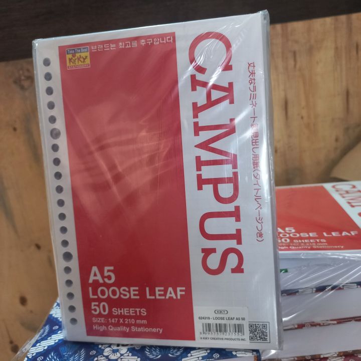 1 Pak Loose Leaf isi Kertas File Binder KIKY | Lazada Indonesia