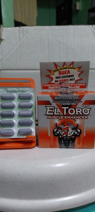 EL TORO MUSCLE ENHANCER 10pcs/blister | Lazada PH