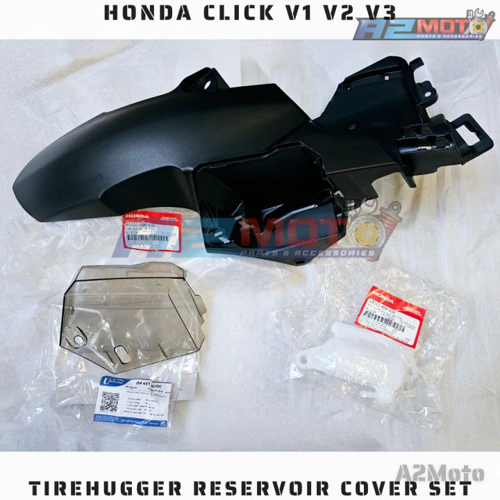 Honda Click V2 V3 V3 Tire Hugger Rear Fender Mud Guard for Coolant ...
