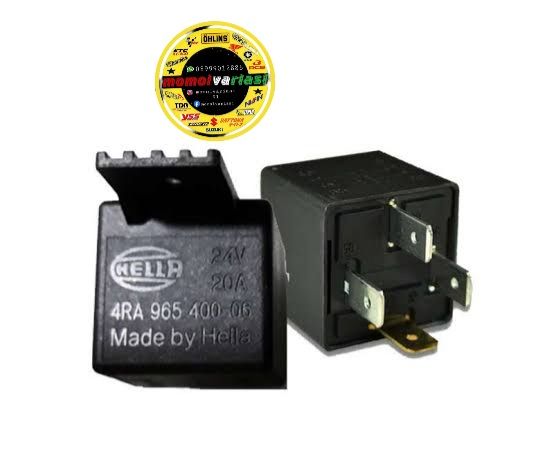 relay 12V 30A kaki 4/relay klason motor/relay universal | Lazada Indonesia