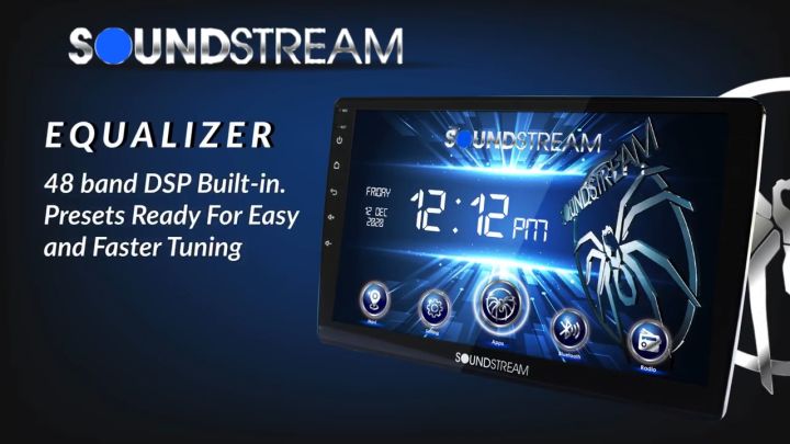 SOUNDSTREAM QLED Screen Car Android Player 9 INCH /10 INCH | Lazada