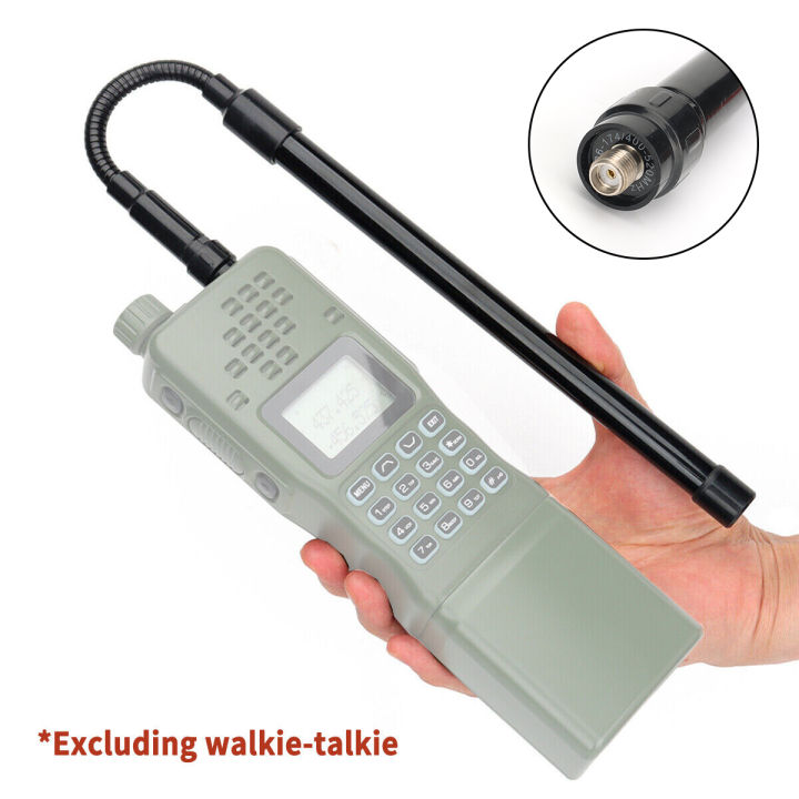 ABBREE Foldable Gooseneck Tactical Antenna Bendable SMA-F For Baofeng ...