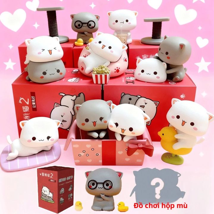 Hộp Quà Bí ẩn Mitao Cat Season 2 Bộ Sưu Tập Mô Hình Búp Bê Hoạt Hình