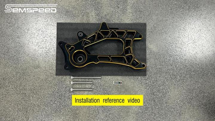 SEMSPEED Motorcycle CNC Rear Swing Arm Axle Wheel Sprocket Swingarm ...