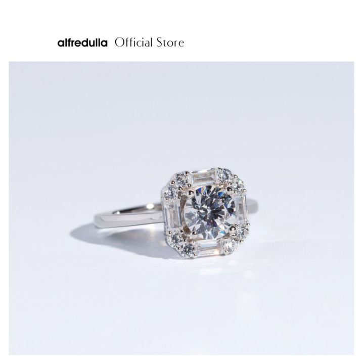 Alfredulla Mughal Silver 925 Zirconia Ring | Lazada PH