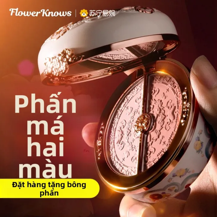 Flower Knows | Hộp son phấn má hai màu Flower Knows, tạo hiệu ứng nâng ...