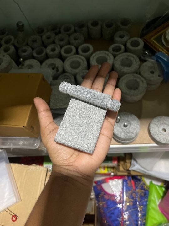 MINIATURE ( kids play) STONE AMMIKAL ( made in india) | Lazada