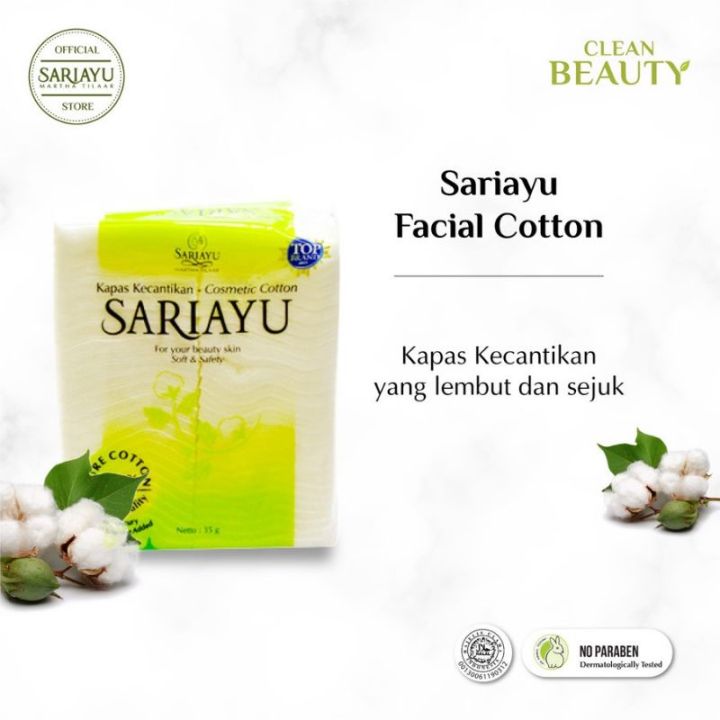 KAPAS WAJAH SARIAYU / SARIAYU KAPAS WAJAH | Lazada Indonesia