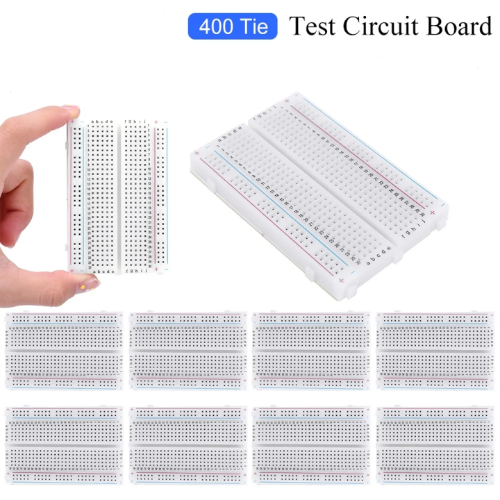 1/2/5/10Pcs 400 Tie Points Solderless PCB Breadboard Mini Universal ...