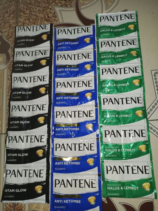 SAMPO PANTENE isi 12 sachet x 2 kotak) RENTENG MURAH-Shampo Pantene ...