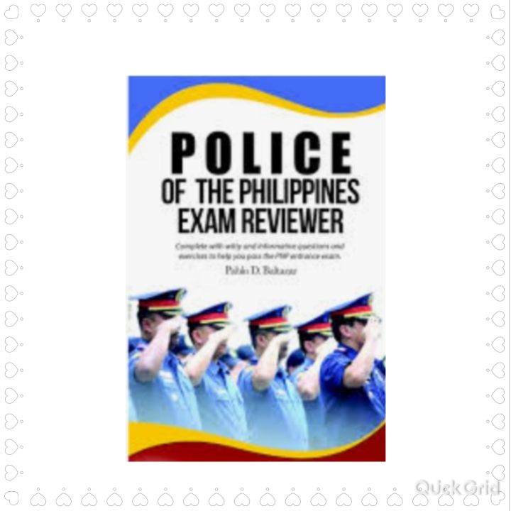 Police of the Philippines Exam Reviewer | Lazada PH