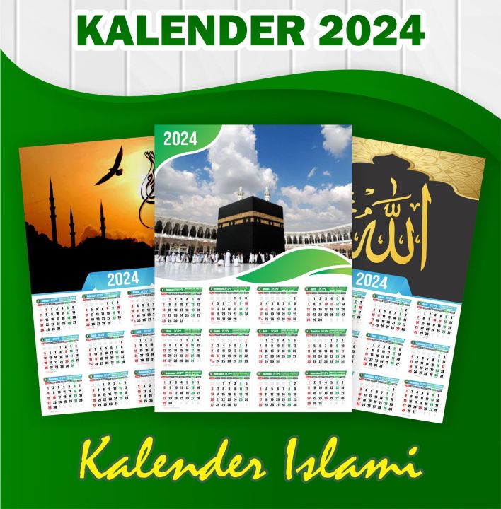 Kalender 2024 Edisi Kalender Islami Kalender Eksklusif Keren 2024 ...