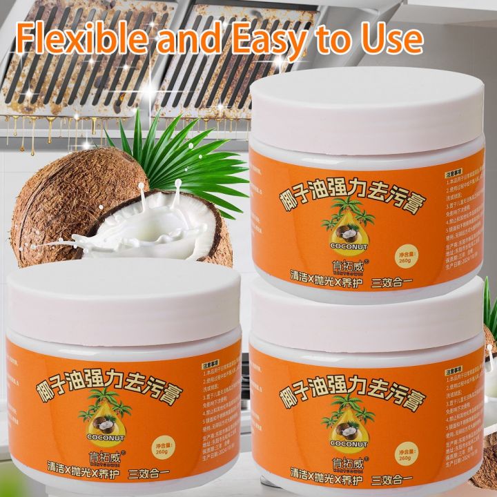 🔥Efficient Cleaning🔥3In1 Coconut Oil Powerful Stain Remover Stainless ...