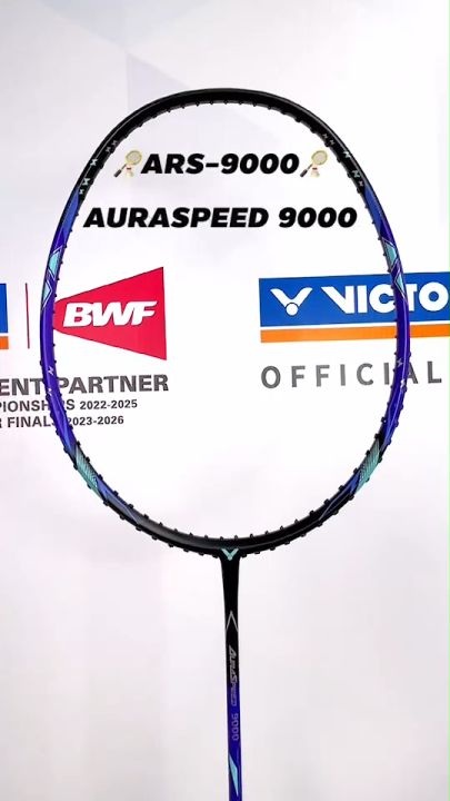 VICTOR ไม้แบดมินตัน รุ่น ARS-9000 แถม เอ็นVS-100 + ซองตาข่าย (โปรดอ่าน ...