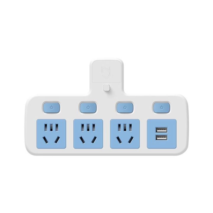 Socket Multi Function Converter Without Wire Conversion Plug Porous Usb Panel Plug Power Strip