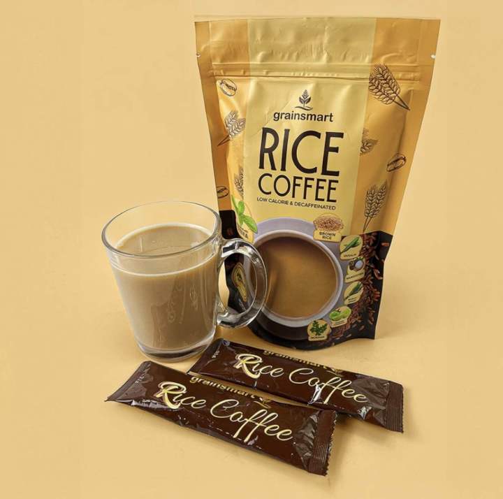 Grainsmart Slimming & Whitening Ricewell Brown Rice Coffee with Husk ...
