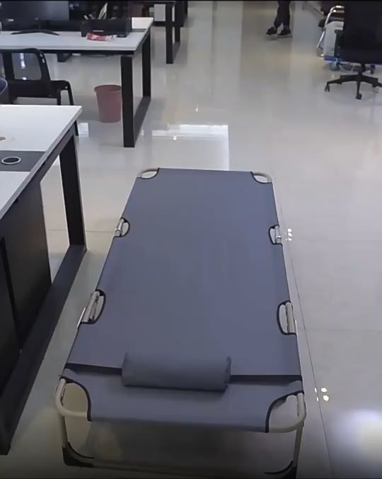 Folding Bed Single Heavy Duty Portable Bed With Foam Folding Chair With ...