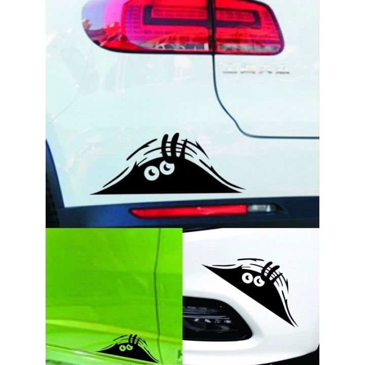 car sticker bonet peeking monster stiker kereta bumper | Lazada