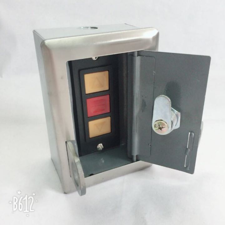 Universal Open-Mounted Electric Roll-up Door Switch Garage Overhead ...