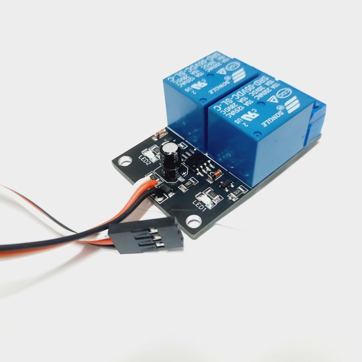(รุ่นล่าสุด) Rc Relay Swich 10A 2Relay รีเลย R/C RC รีเลย์สำหรับรีโมทอาชี Relay Rc (NTW ...