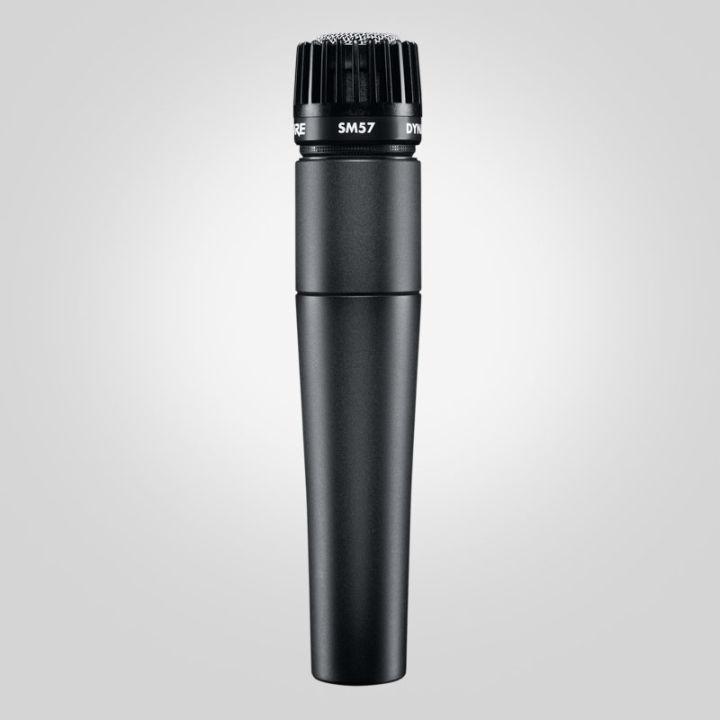 Shure SM57 Wired MIC ไมโครโฟนแบบมีสายมืออาชีพเครื่องดนตรีบันทึกไมโครโฟน ...