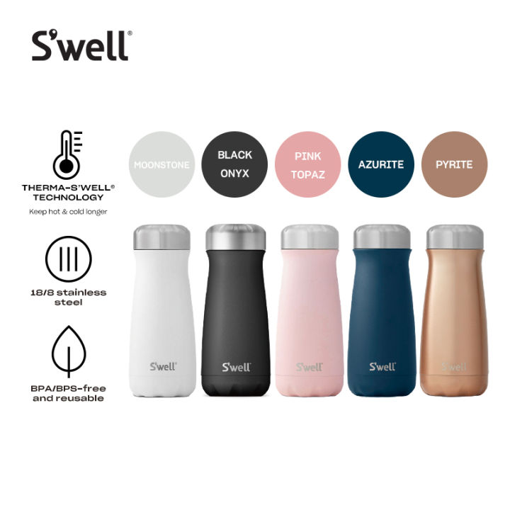 Swell 18/8 Stainless Steel Triple Layered Traveler with Therma-S’well ...