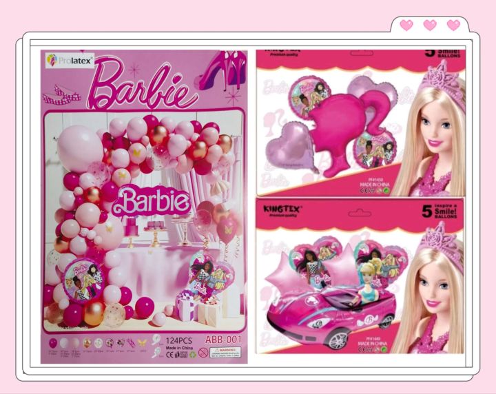 Barbie Party balloon set | Lazada PH