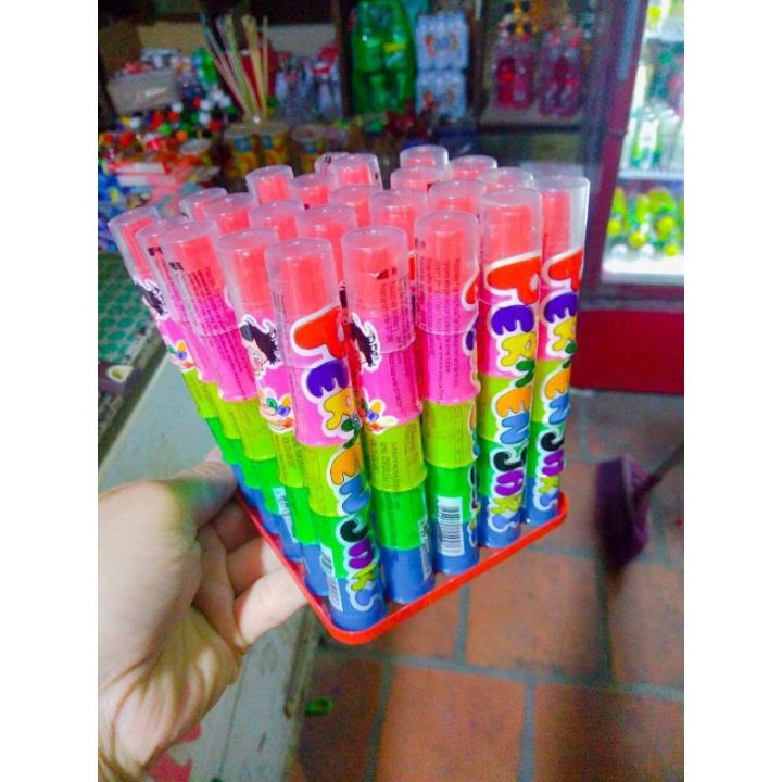 hộp 30 kẹo mút ngón tay son môi Permen jari | Lazada.vn