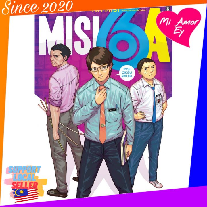 Komik-M Misi 6A by Tim Misi Various Artist Komik PTS | Lazada