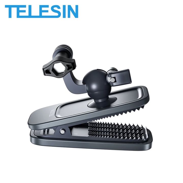 TELESIN 360 Magnetic Backpack Bag Strap Clip Clamp Mount Holder for ...