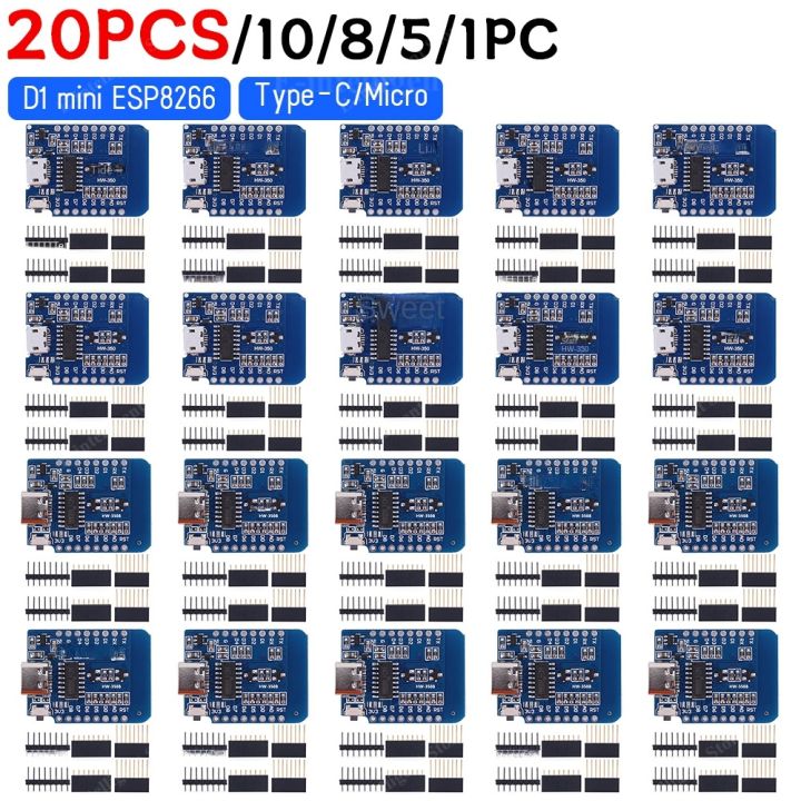 D1 Mini Esp8266 Esp 12f Usb Wemos D1 Mini Nodemcu Lua Wifi Development 5106
