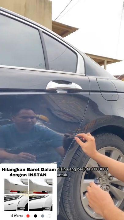 Paket Kompon Spidol baret mobil Rubbing compound Penghilang baret body ...