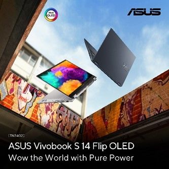 ASUS Vivobook S 14 Flip OLED (TN3402) 14" 2in1 Laptop (Ryzen 5000/Up to ...