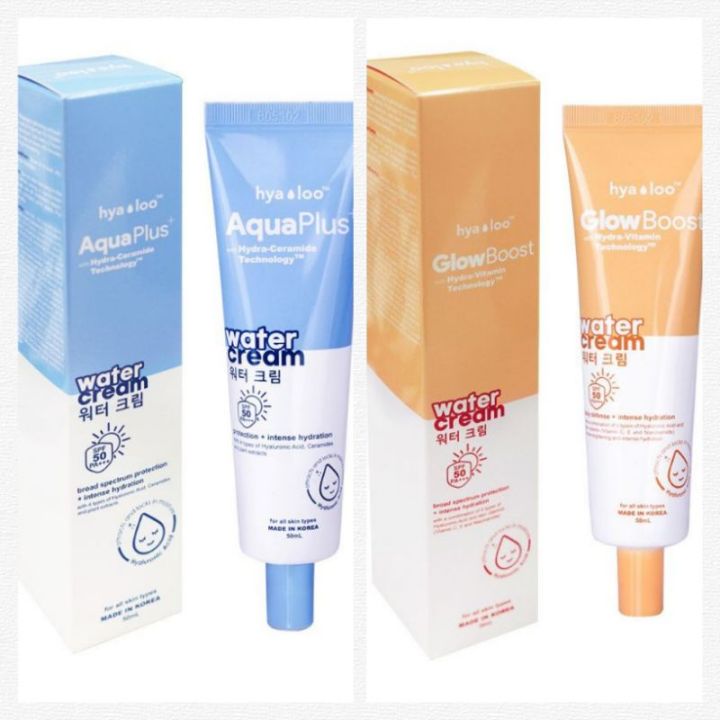 Hyaloo Aqua plus/Glow Boost Water Cream SPF50+++ | Lazada PH