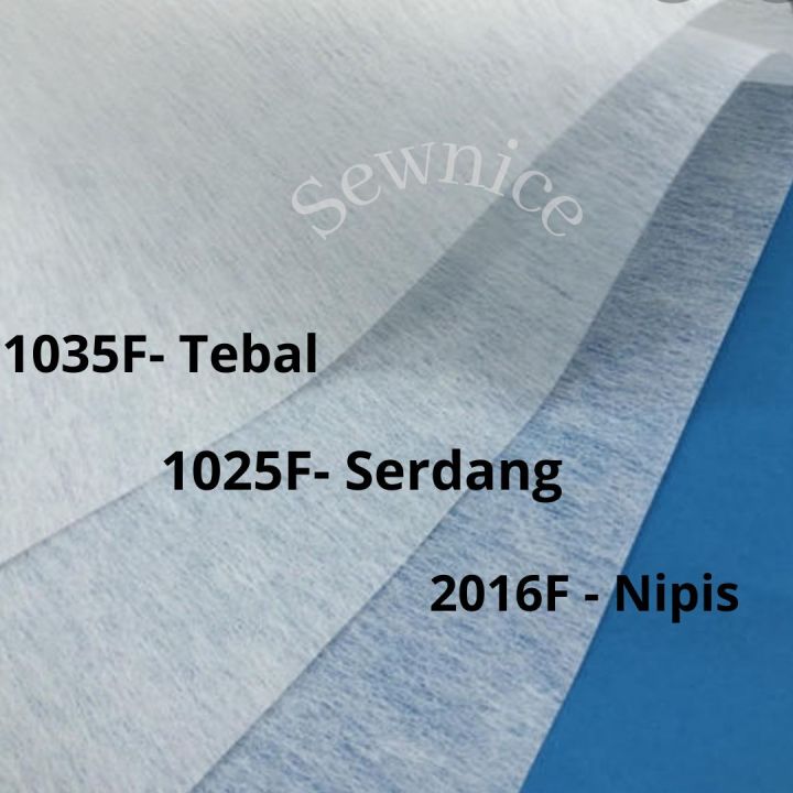 Non-Woven Interlining Fabric Lapik Lapik kain Interfacing | Lazada