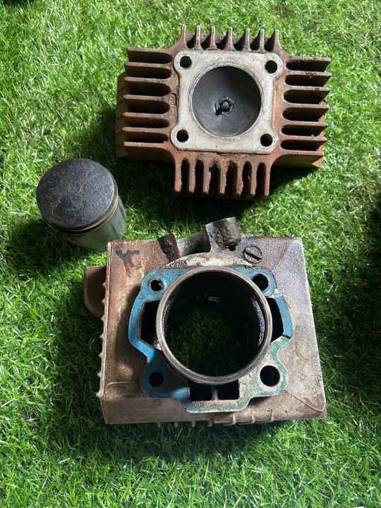 เสื้อสูบฝาสูบ RC100 ของเเท้มือสองสภาพสวยใช้งานได้ปกติ | Lazada.co.th