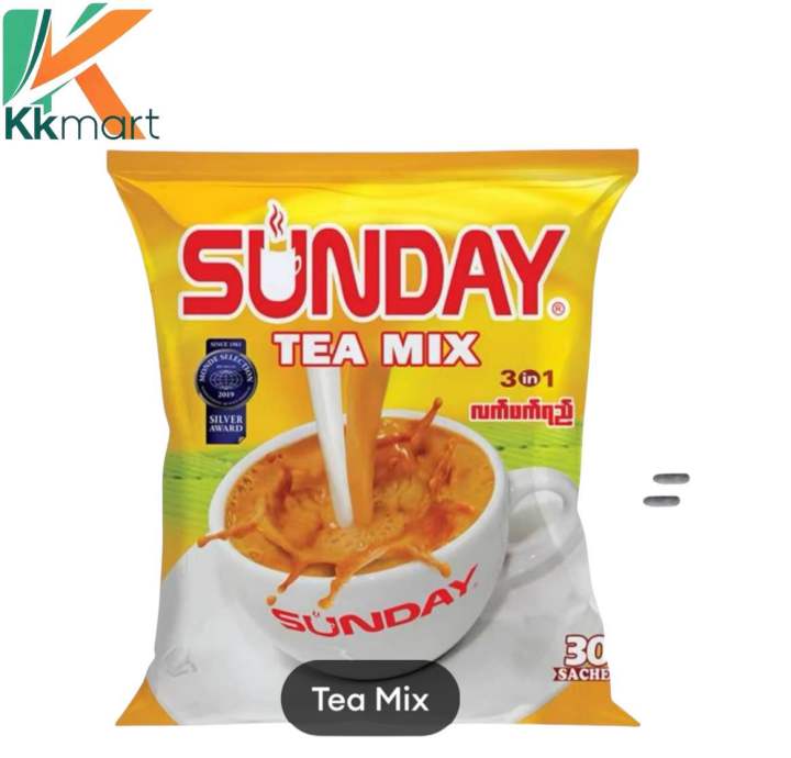 Sunday Myanmar 3in1 Instant Coffee & Tea Mix | Lazada