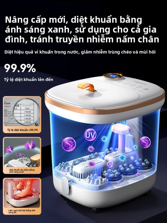 AUX | Bồn Ngâm Chân Có Massage Điện Tự Động | Lazada.vn