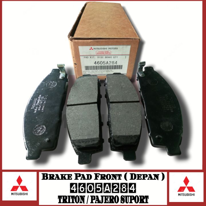 Brake Pad / Kampas Rem Depan Mitsubishi Pajero sport / Triton / New ...