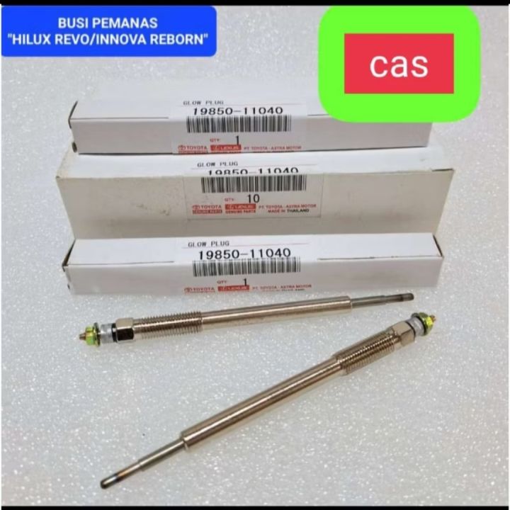 busi pemanas relay glow plug hilux revo innova reborn inova ribon 19850 ...