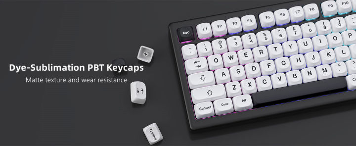 WOMIER 142 Keys Bow Cherry MOA Profile PBT Keycaps Customs Dye Sub Key ...