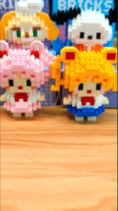 Cute Cartoon Building Blocks Disney Series Sanrio Building Block Toys ...