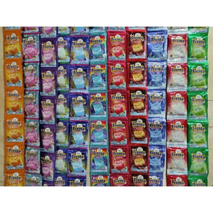 FRENTA MINUMAN SERBUK SODA 1 Renceng ISI 10 Sachet | Lazada Indonesia