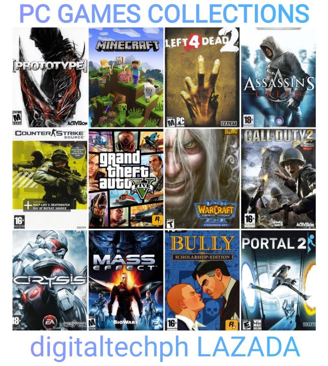 PC Games Collections / Minecraft / GTA V / Red alert 2 / SIMS 4 / Call ...