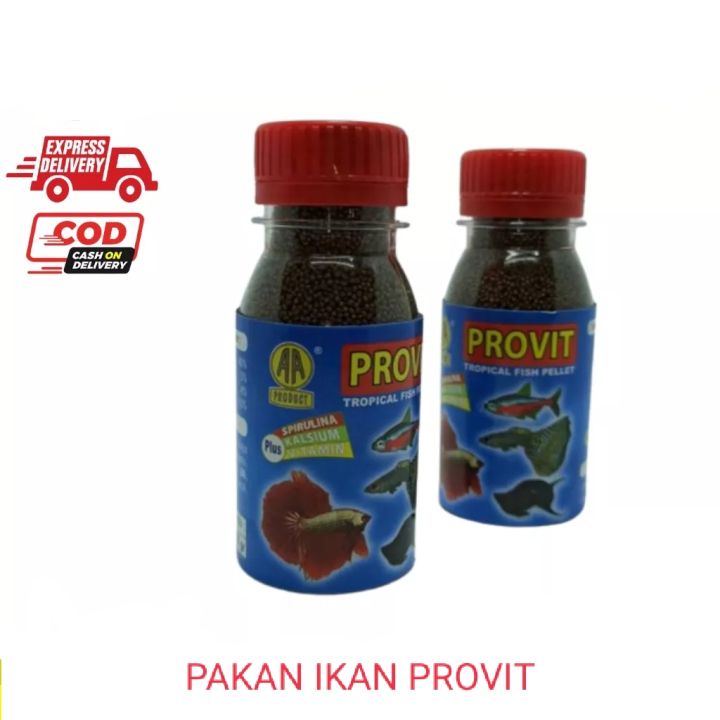 PELET IKAN KECIL PROVIT / PELLET IKAN BERVITAMIN | Lazada Indonesia