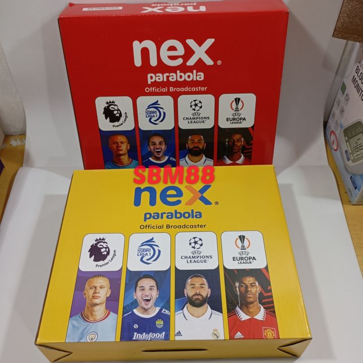 RECEIVER PARABOLA NEX PARABOLA MERAH / NEX PARABOLA KUNING | Lazada ...