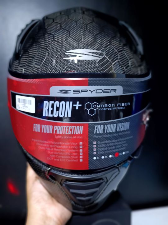 SPYDER RECON+ SNAKE CARBON | Lazada PH