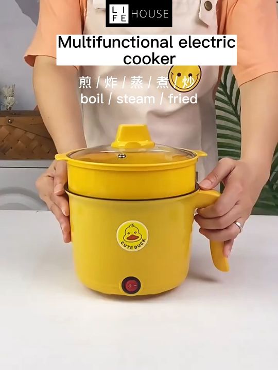 1.8L Multifunctional Mini Rice Cooker Food Steamer Electric Cooker ...