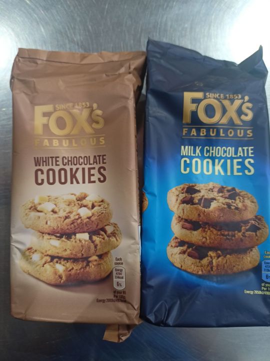 Fox Fabulous White Chocolate Cookies 180g | Lazada PH